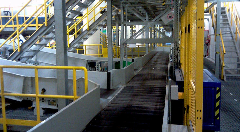 鳞板式行李转盘 - Automated - Matrex - 卧式