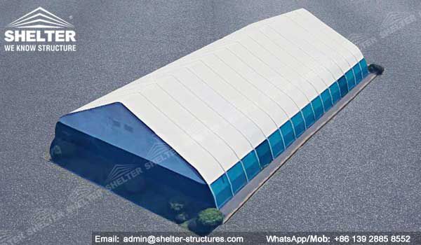直升机机库 - T018005, T020005, T025005, T030005 - Shelter Tent Manufacturing ...