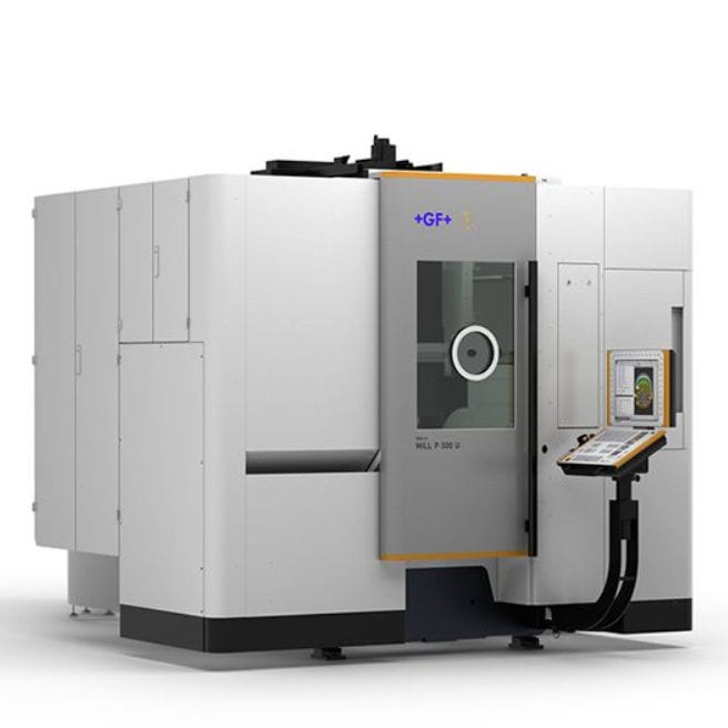 CNC数控铣床 - MILL P series - GF Machining Solutions - Step Tec - 立式 / 用于航空 ...