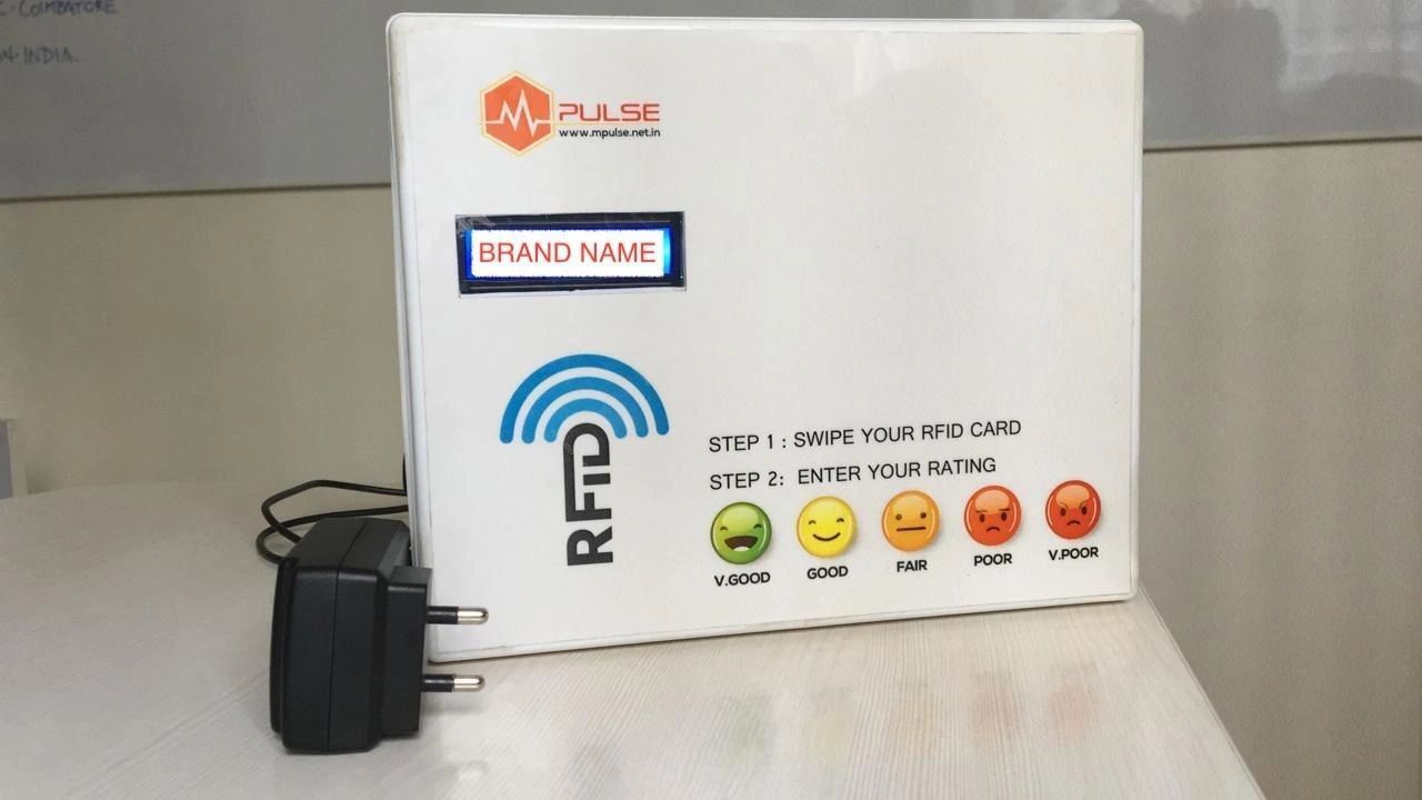 台式满意度评价器 - ACCESS - Madbee mobility solutions pvt.ltd - 机场